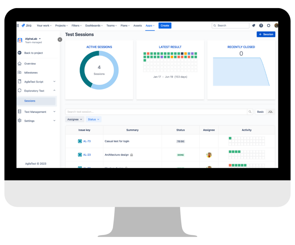 Test Management for Jira - AgileTest