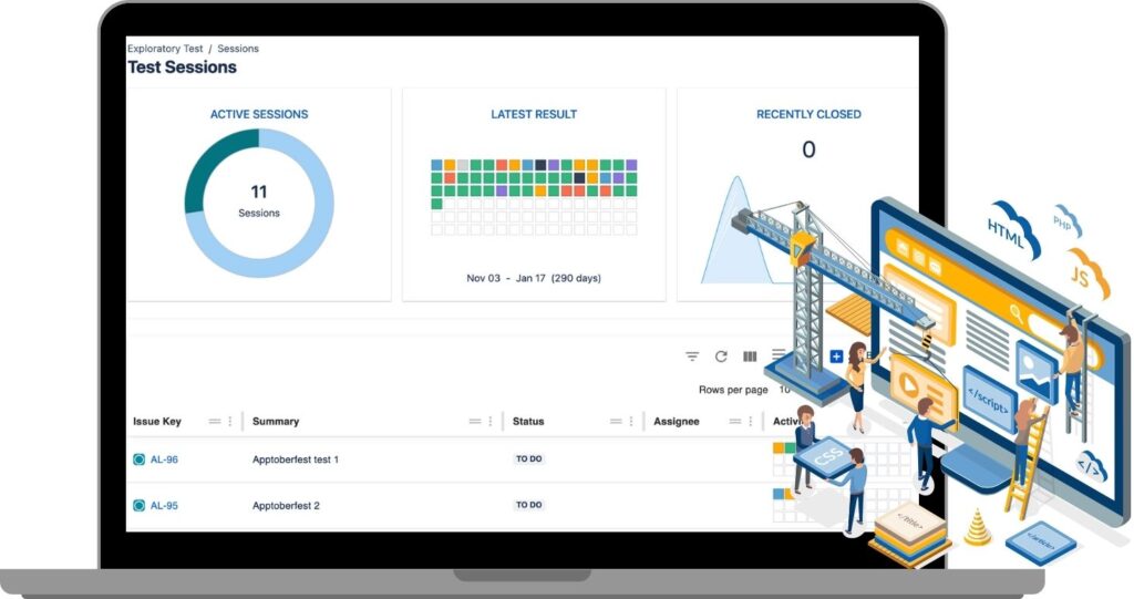 Construction - AgileTest | Ad-hoc Test & Test Management for Jira