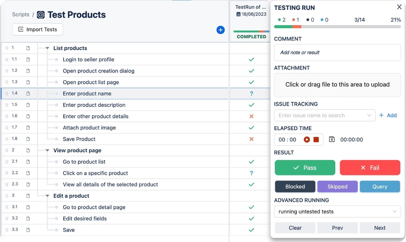Test Script Agiletest Test Management For Jira