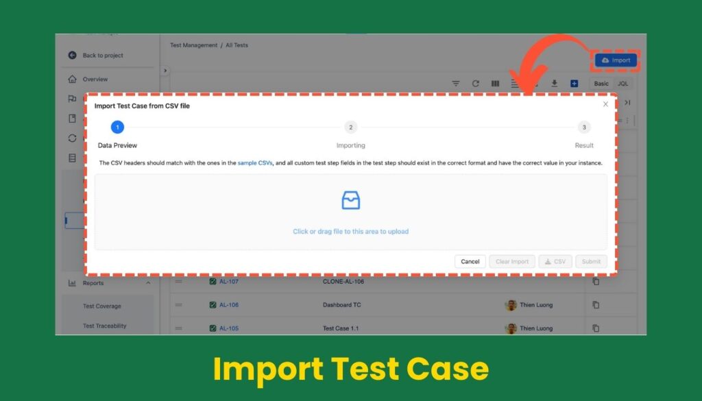Agiletest New Release Import Export Test Cases Agiletest