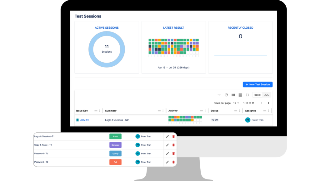 Exploratory Test for Jira - AgileTest | Test Management for Jira