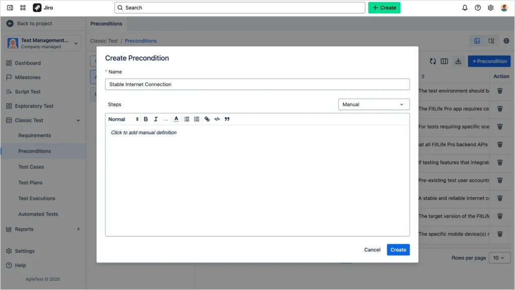 How To Write Preconditions In Test Cases