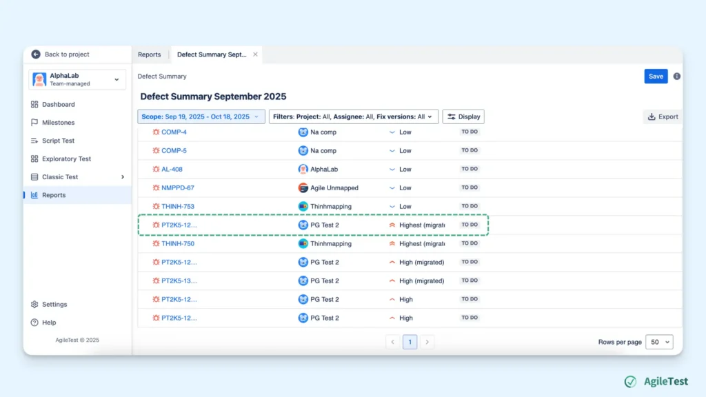 How The Defect Summary Report Brings Order To Scattered Jira Defects