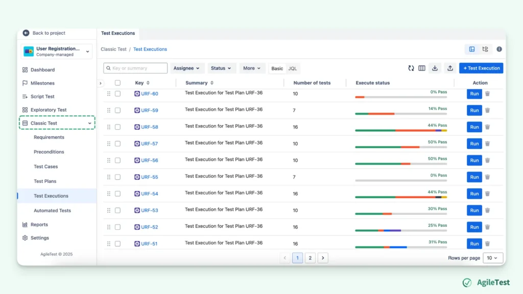AgileTest vs Testmo: A One-On-One Comparison